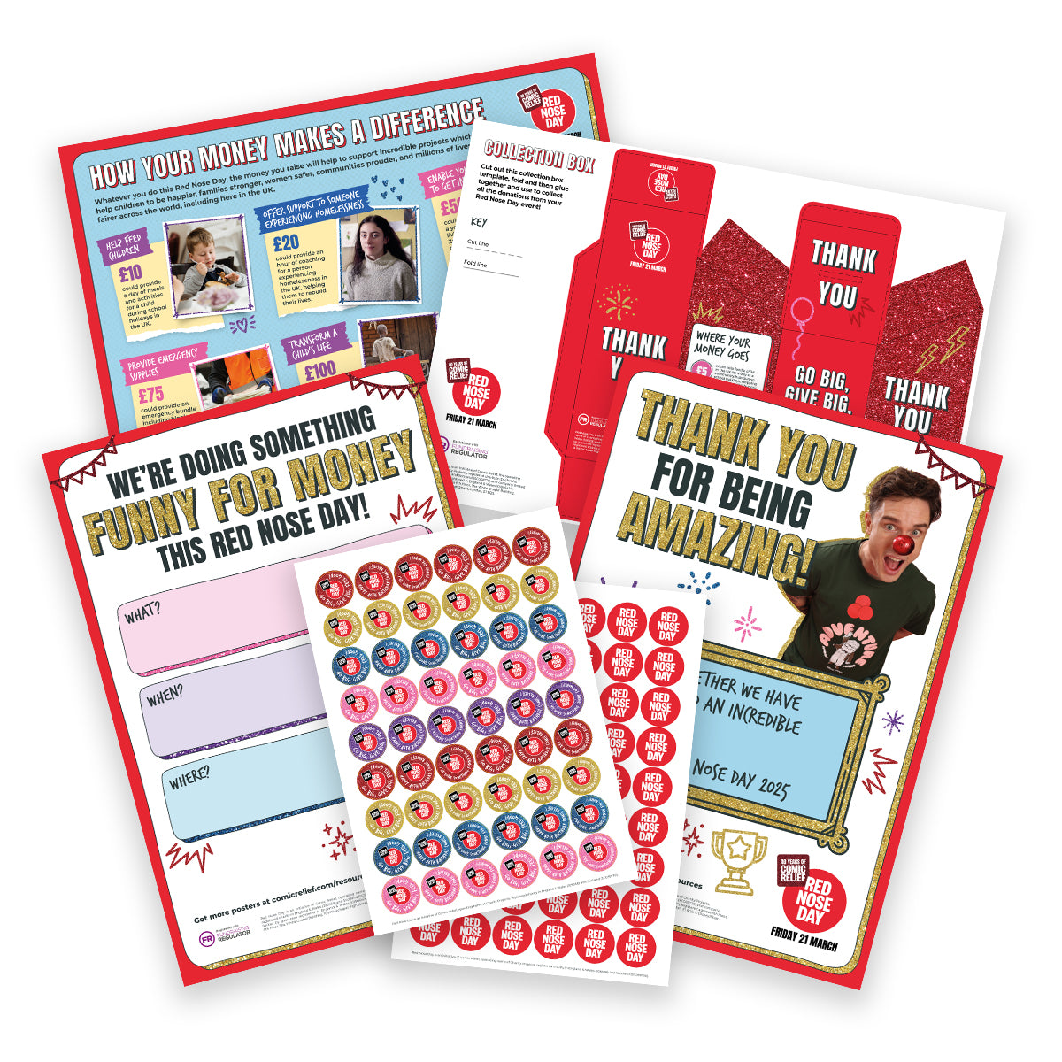 Fundraising Packs – Comic Relief Shop